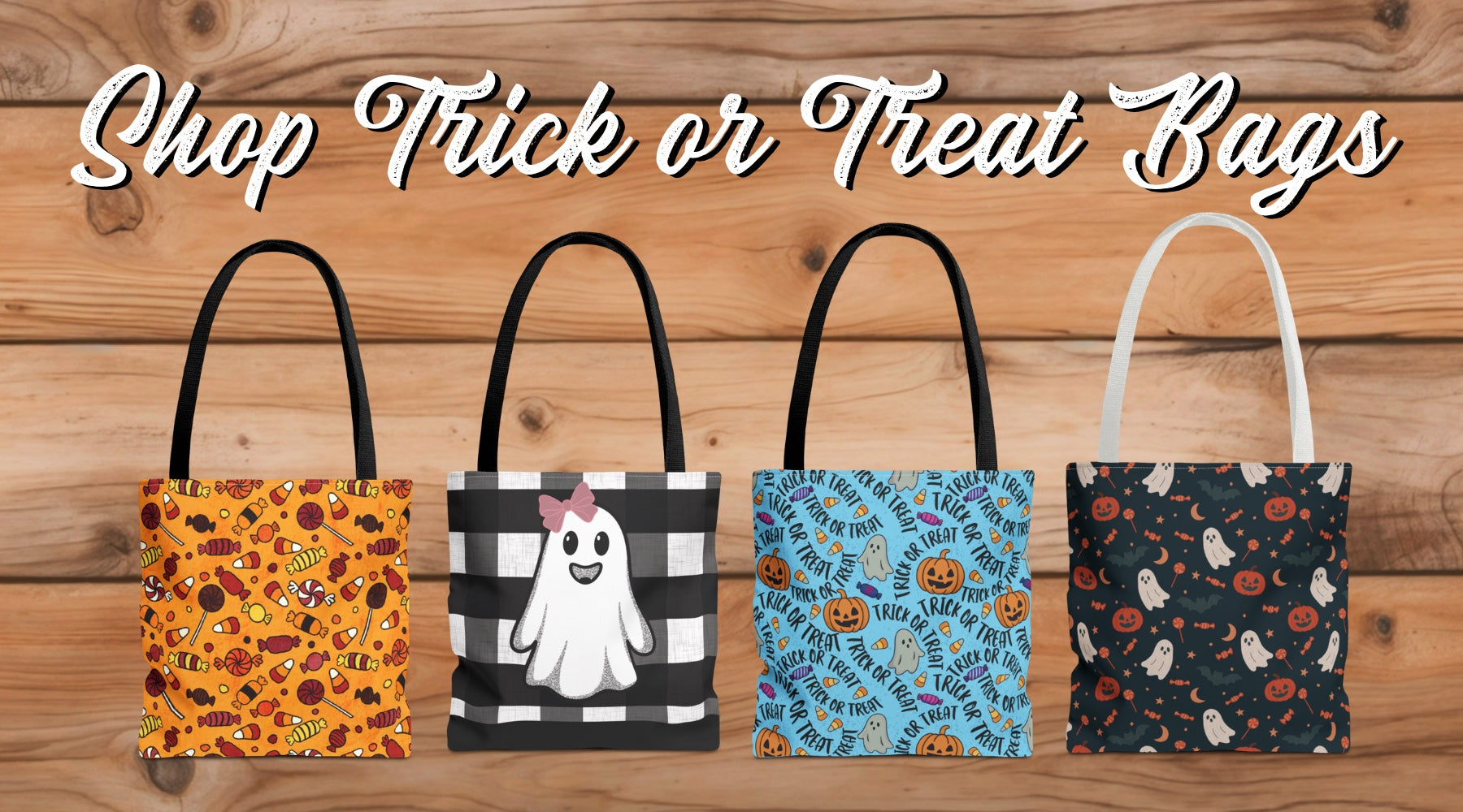 Halloween Trick or Treat Bags – Midnight Bear Design Co.